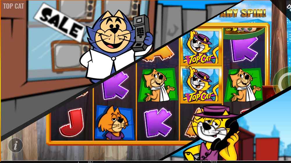 Top Cat Jackpot Analysis Review: A Branded Slot by Blueprint Gaming ...